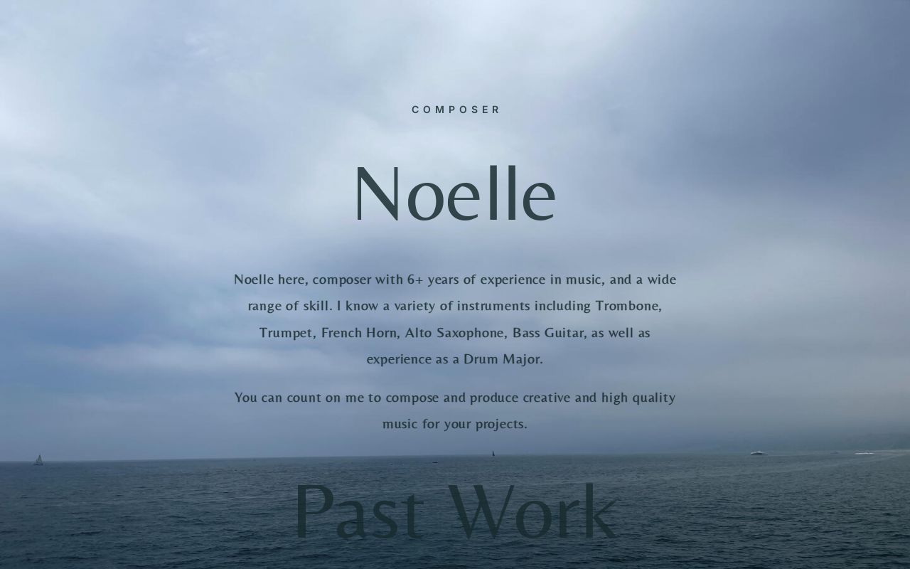 Noelle's Composer Portfolio
